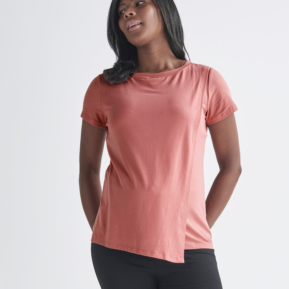 Monique Blush Pink Breastfeeding Top > Petal Design Perfect for Nursing ...